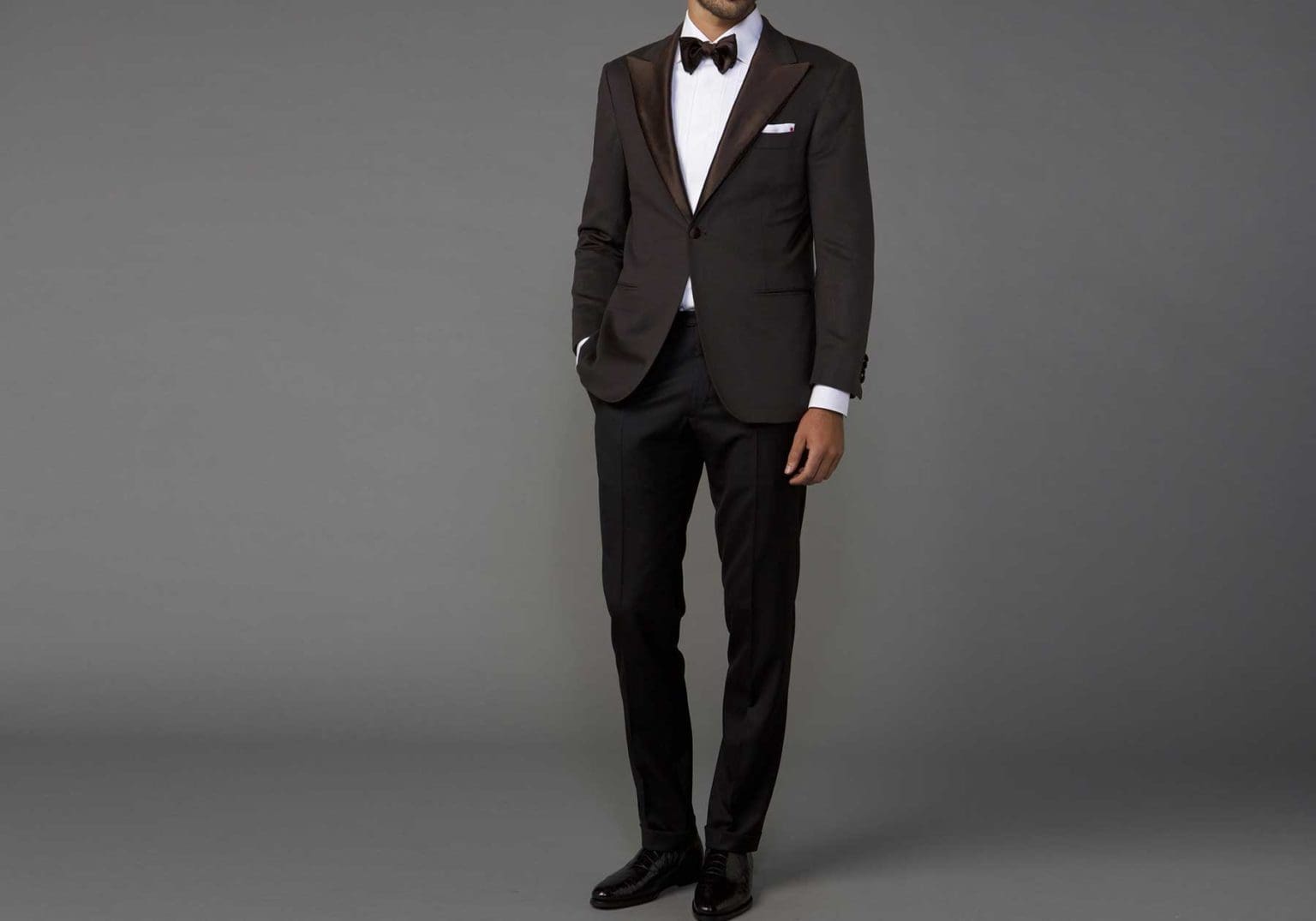Tailored Mens Fitted Black Tuxedo | Michael Tailors