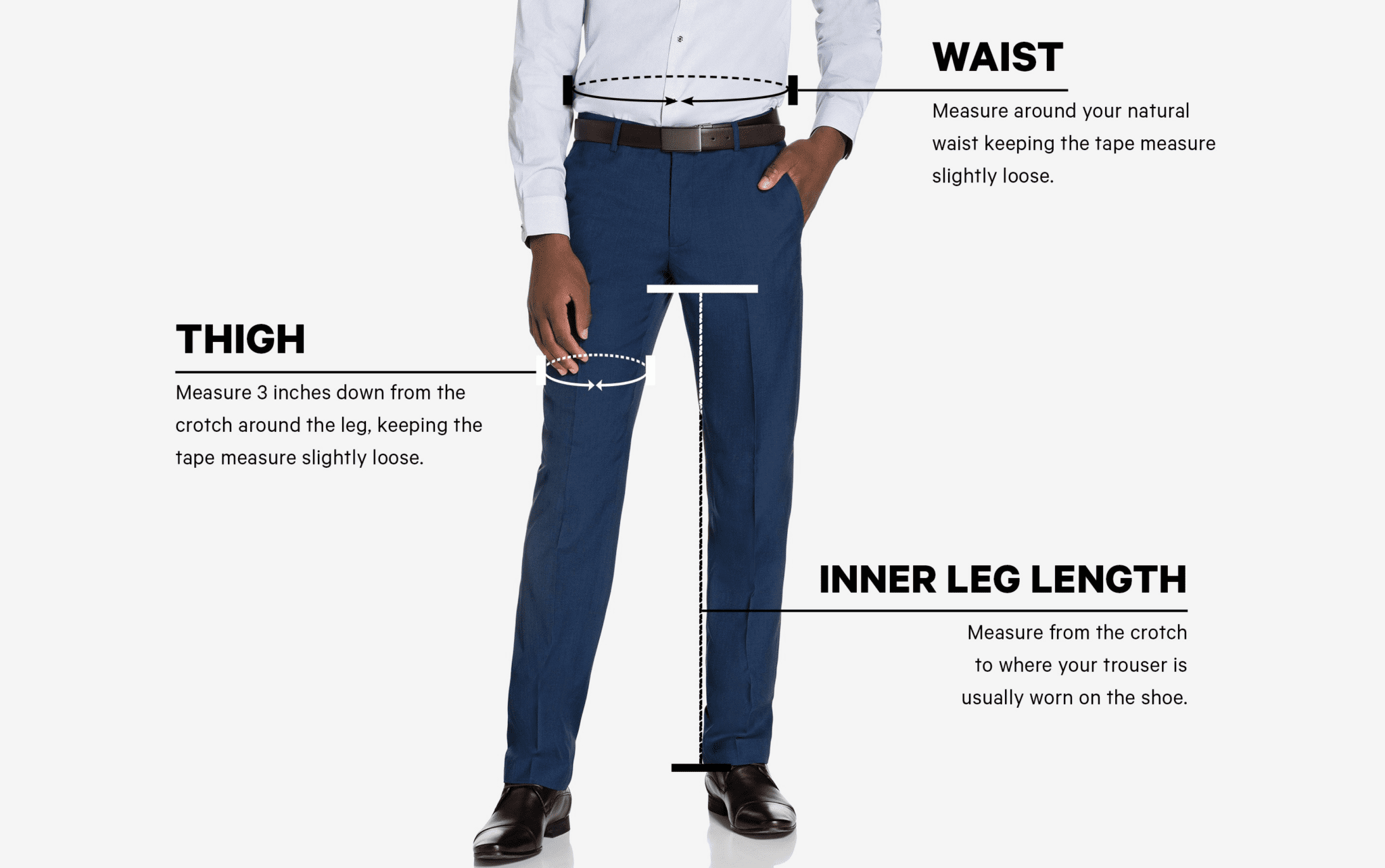 How to Measure Pants: A Comprehensive Guide to a Perfect Fit - Michael ...